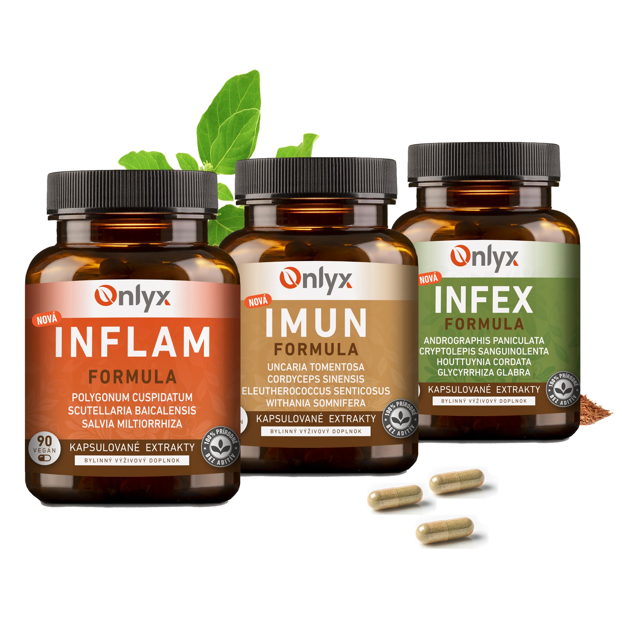 Buhner's protocol for Lyme disease - Herbal extract formulas in capsules